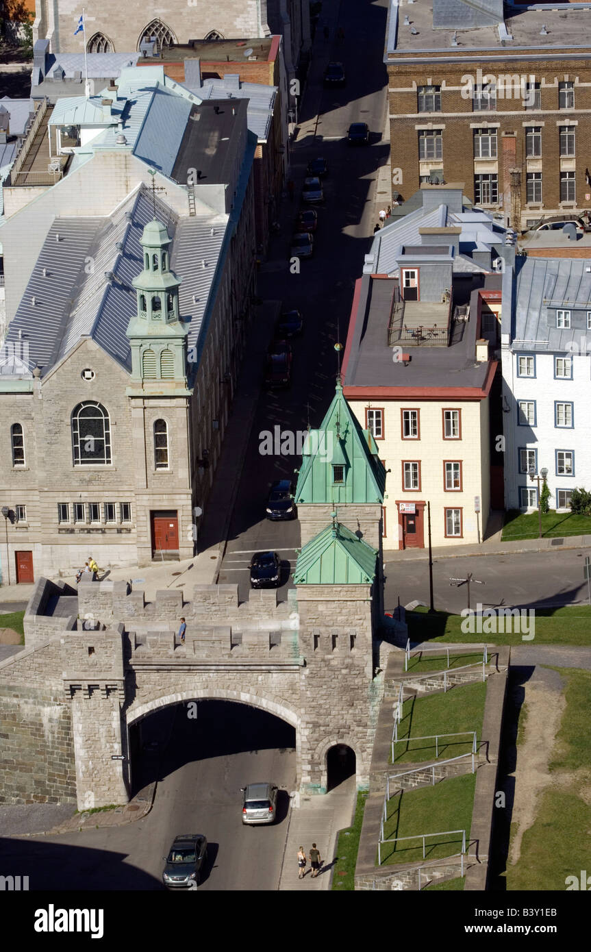 Aerial of old quebec hi-res stock photography and images - Alamy