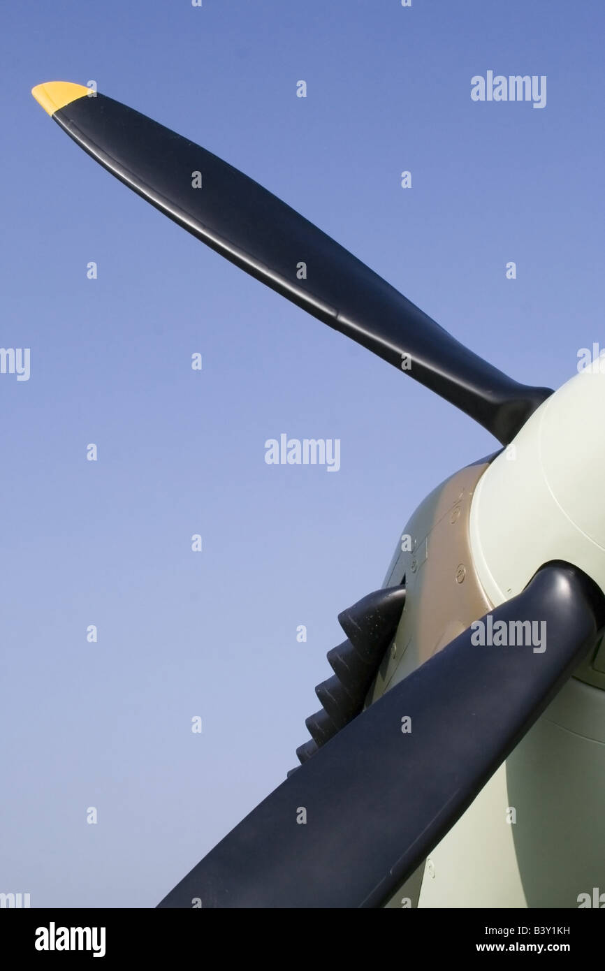 An abstract photograph of a spitfire propeller Stock Photo - Alamy