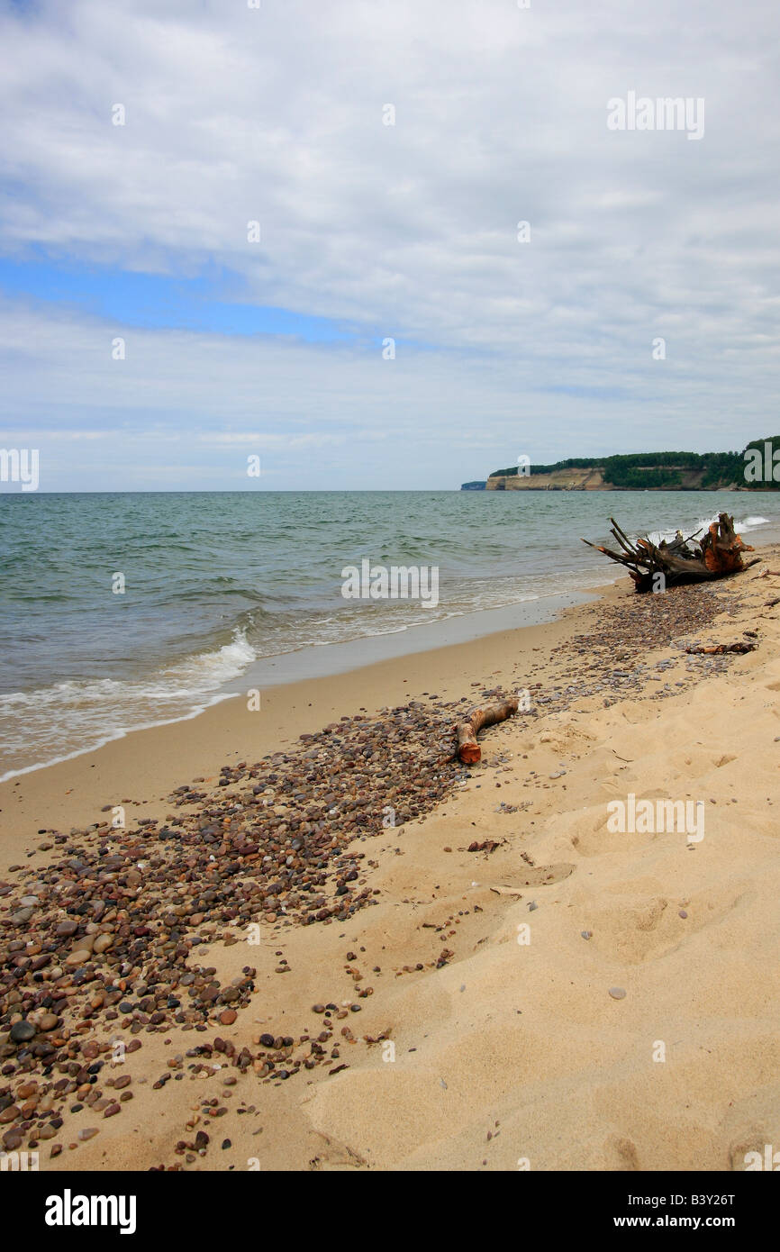 Pictured rocks lakeshore hi-res stock photography and images - Alamy