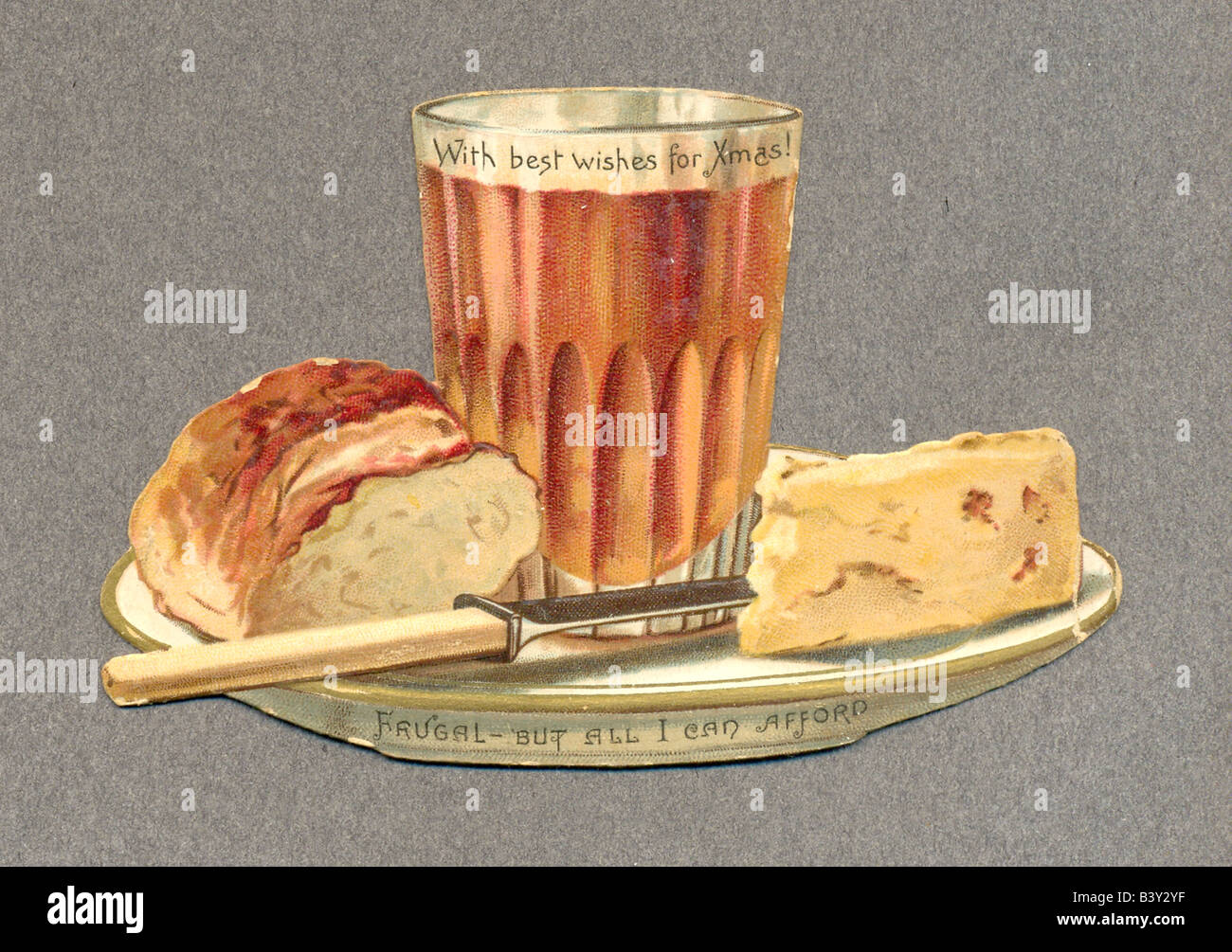 Victorian christmas card 1880s hi-res stock photography and images - Alamy