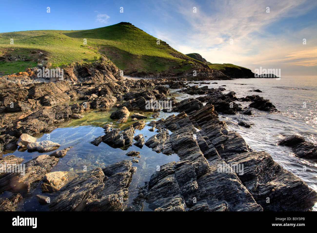Rocky Coastal formations Stock Photo - Alamy
