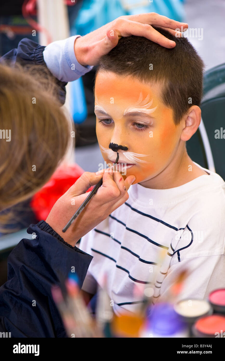Face painting corner Acton Food Festival Acton W3 London United Kingdom ...