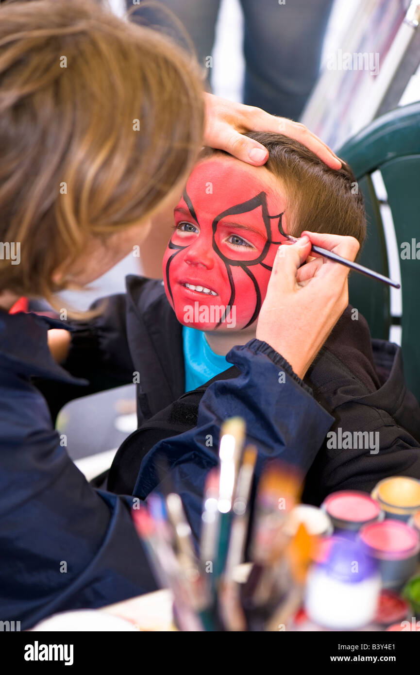 Face painting corner Acton Food Festival Acton W3 London United Kingdom ...