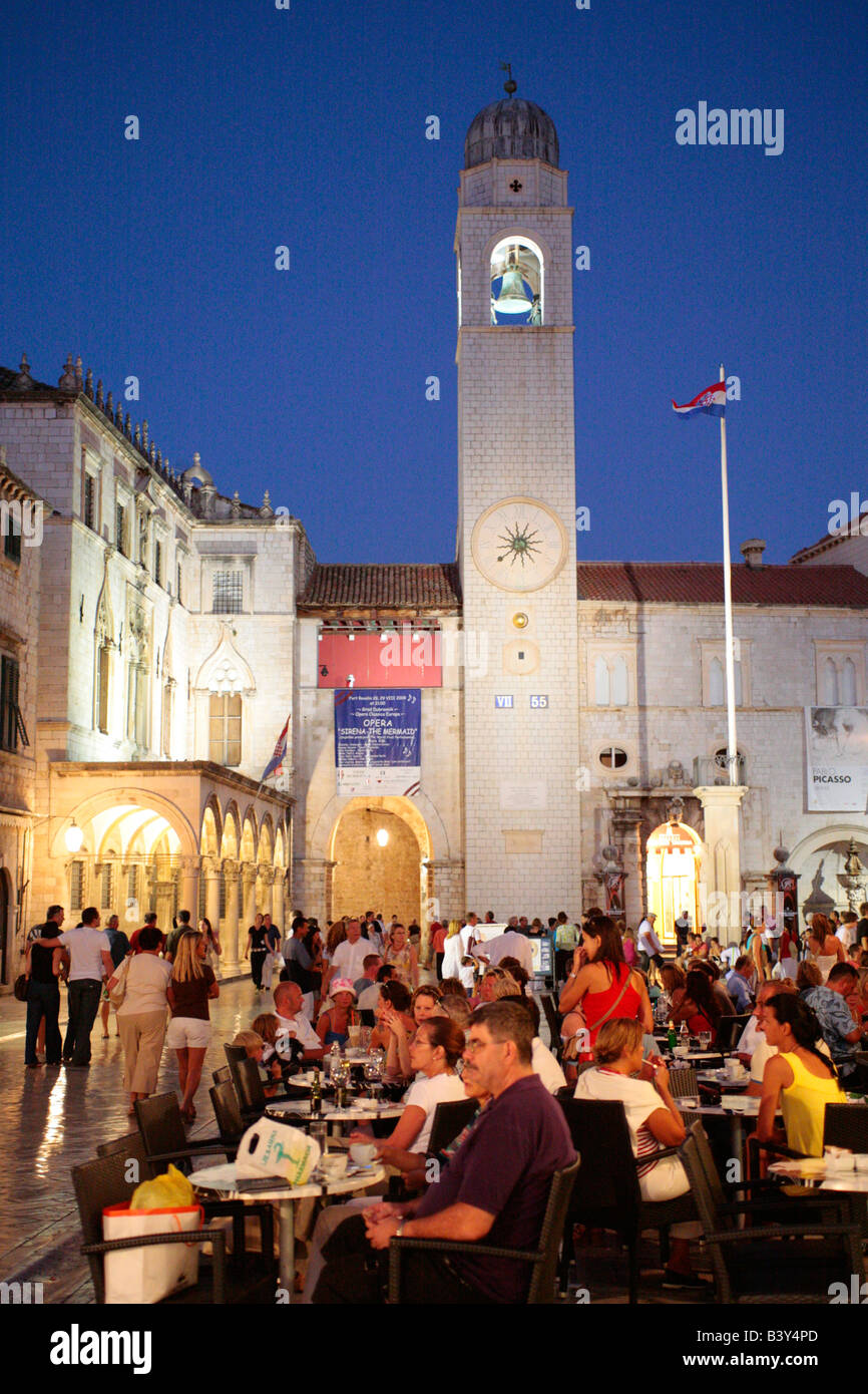 Luza Square Sponza Palace High Resolution Stock Photography and Images ...