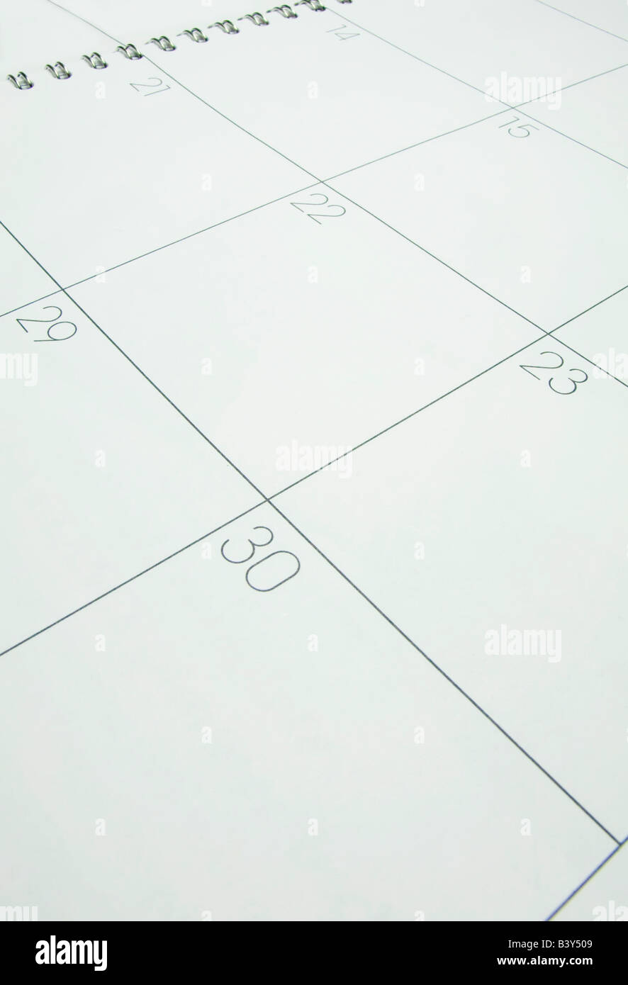 Calendar days hi-res stock photography and images - Alamy