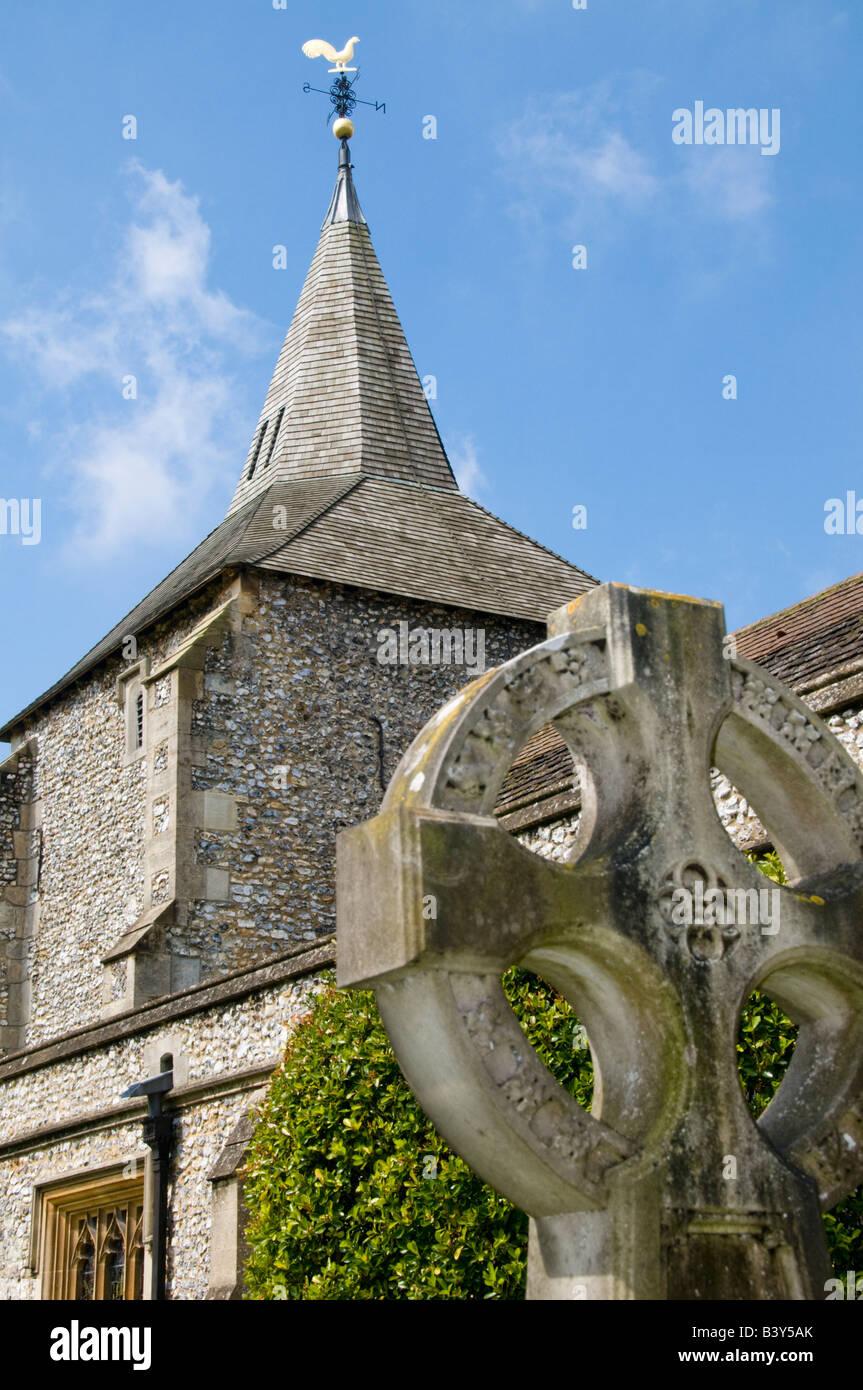 St Michael Church, Mickleham, Surrey, UK Stock Photo - Alamy