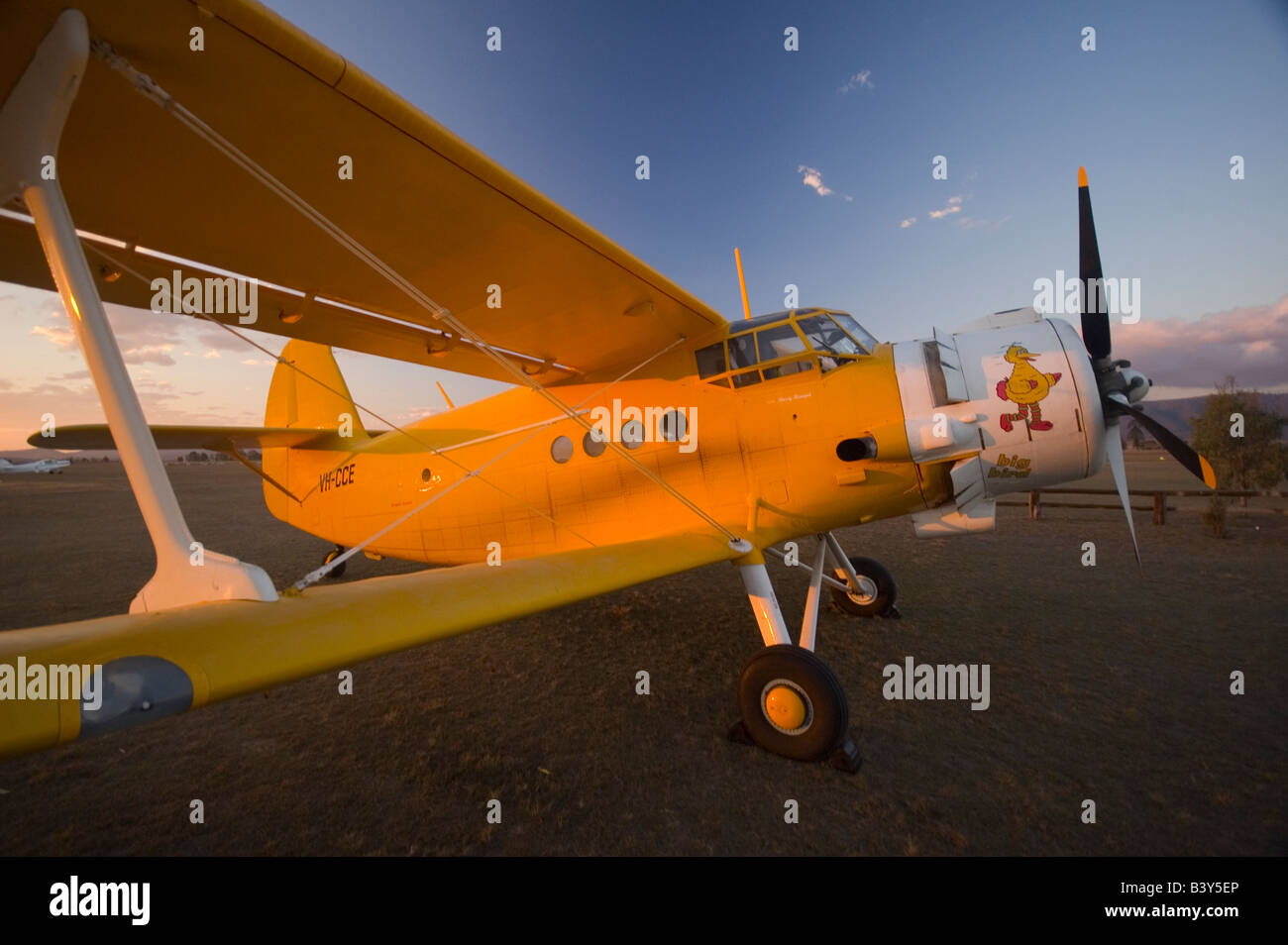 Antonov An-2 biplane Stock Photo - Alamy