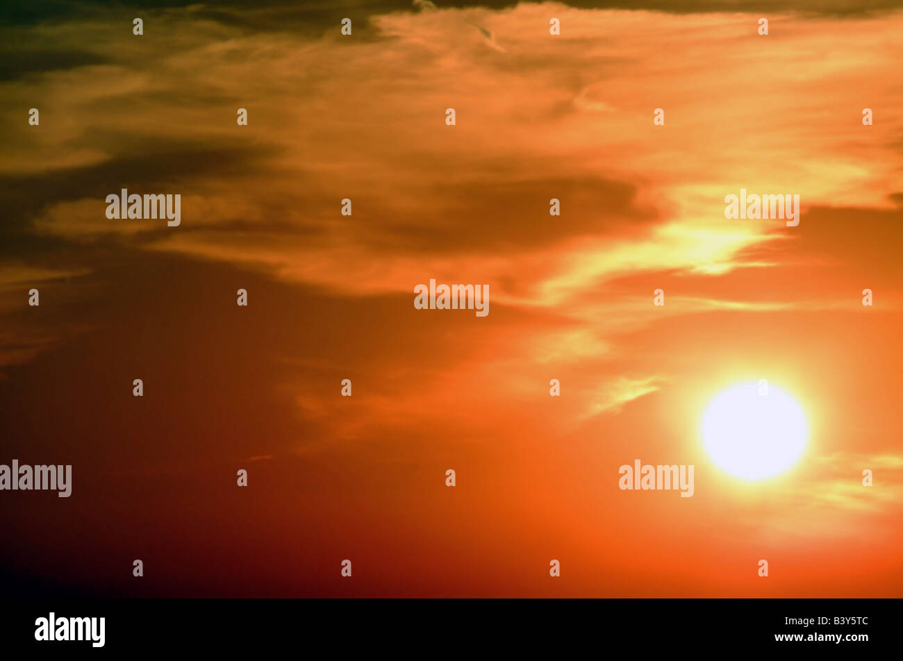 Clouds and sun Stock Photo - Alamy