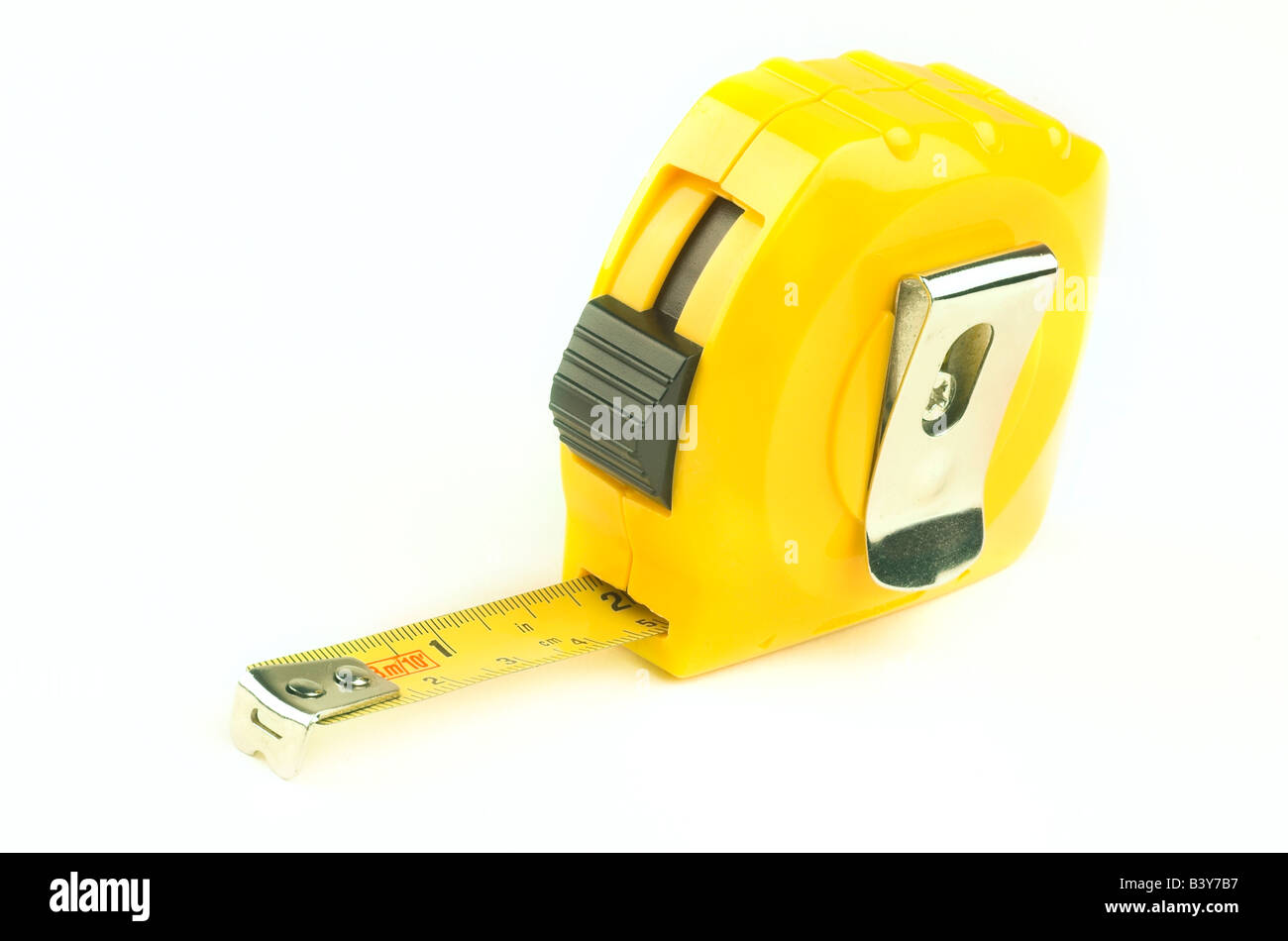 Tape Measure on white background Stock Photo - Alamy