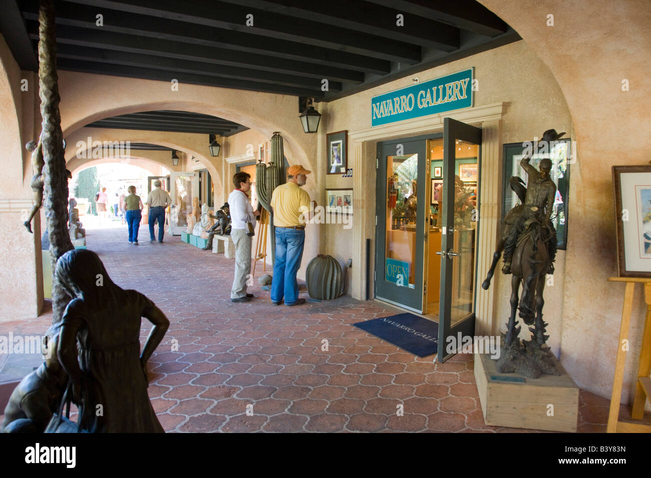 AZ, Arizona, Red Rock Country, Sedona,Tlaquepaque, Spanish style arts ...
