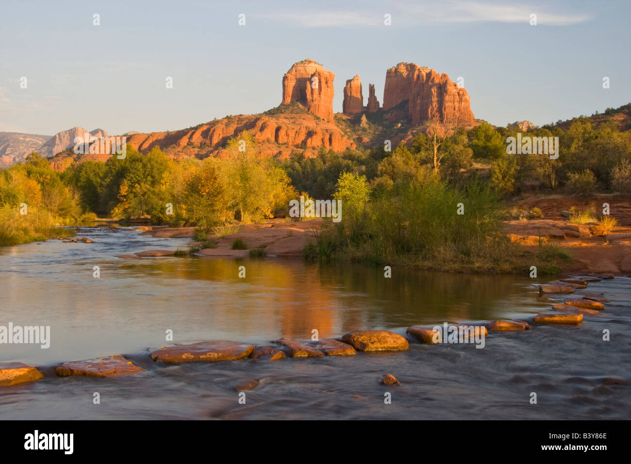 AZ, Arizona, Sedona, Crescent Moon Recreation Area, Red Rock Crossing ...