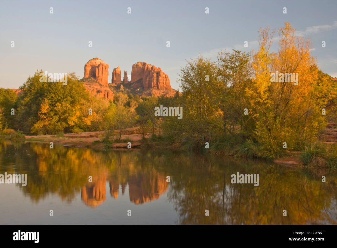 AZ, Arizona, Sedona, Crescent Moon Recreation Area, Red Rock Crossing ...