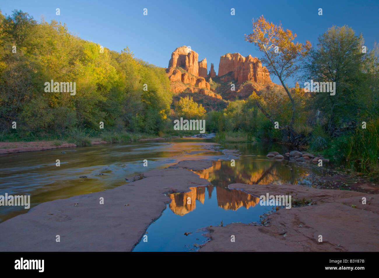 AZ, Arizona, Sedona, Crescent Moon Recreation Area, Red Rock Crossing ...