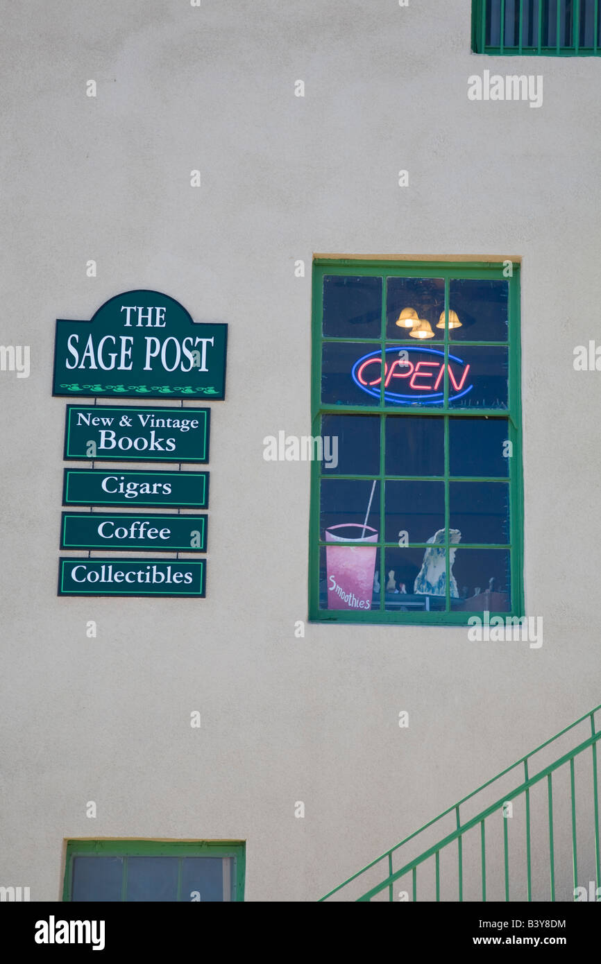 AZ, Arizona, Jerome, historic copper mining town, founded 1876, shop ...