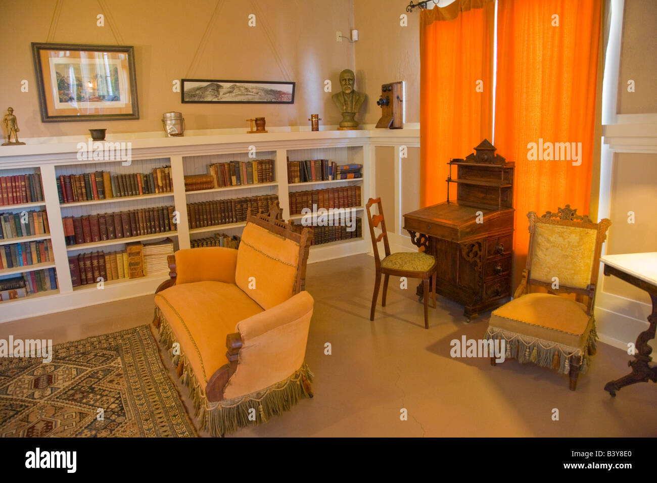 AZ, Arizona, Jerome, Jerome State Historic Park, devoted to the mining ...