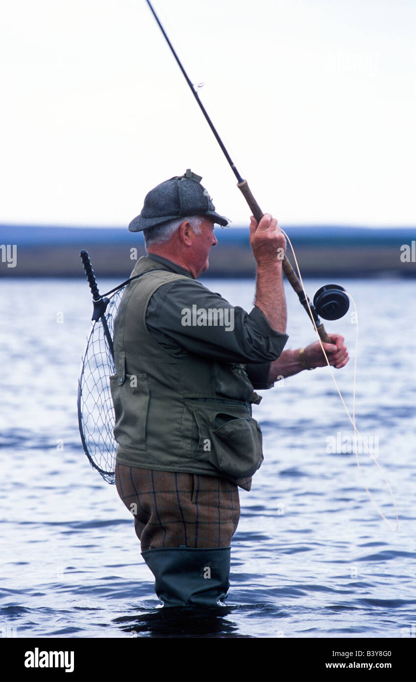 Scotland, Caithness, Ackergill Tower. Jimmy Sutherland the Ackergill ...