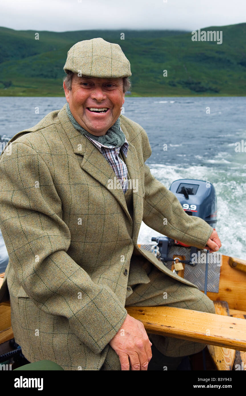 Scotland, Hebrides, Mull. Benmore Estate ghillie, NeilsonBissett ...