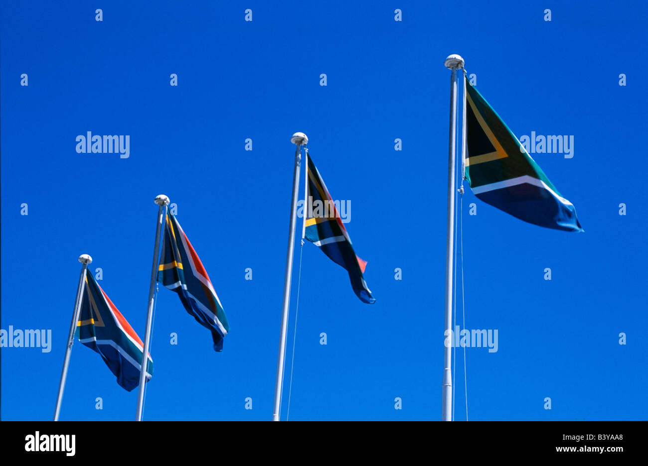 African flags hi-res stock photography and images - Alamy