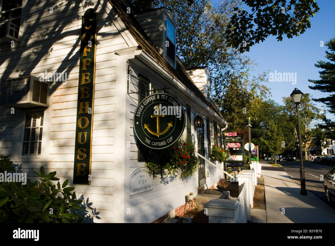 Main Street in Essex, Connecticut Stock Photo - Alamy