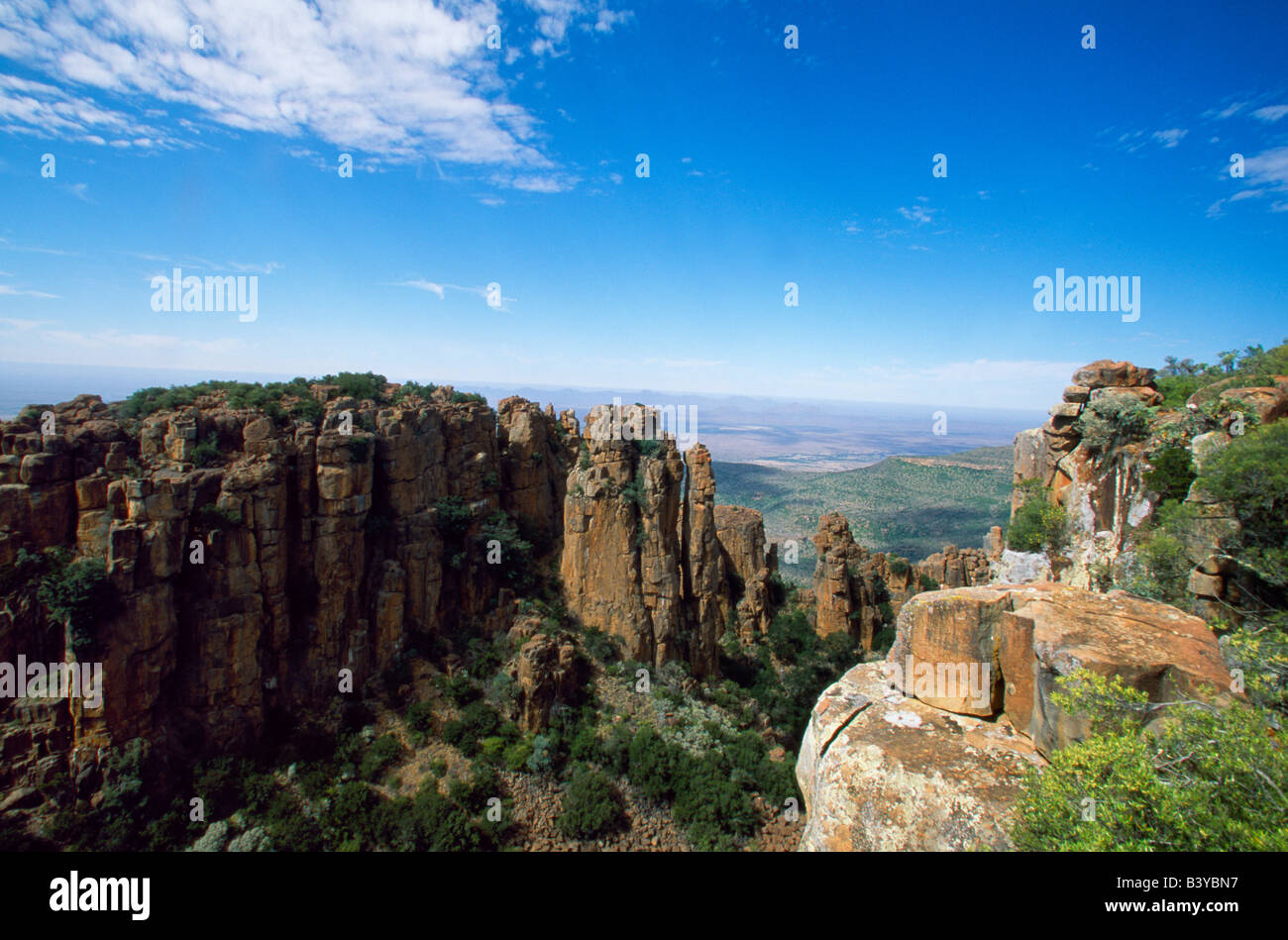 South Africa, Great Karoo, Karoo Nature Reserve. Valley of Desolation ...