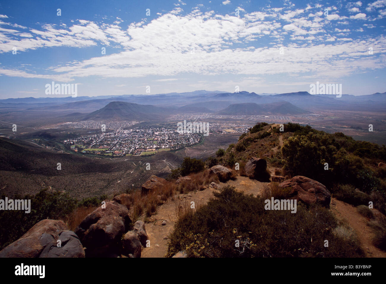 South Africa, Great Karoo, Karoo Nature Reserve. Valley of Desolation ...