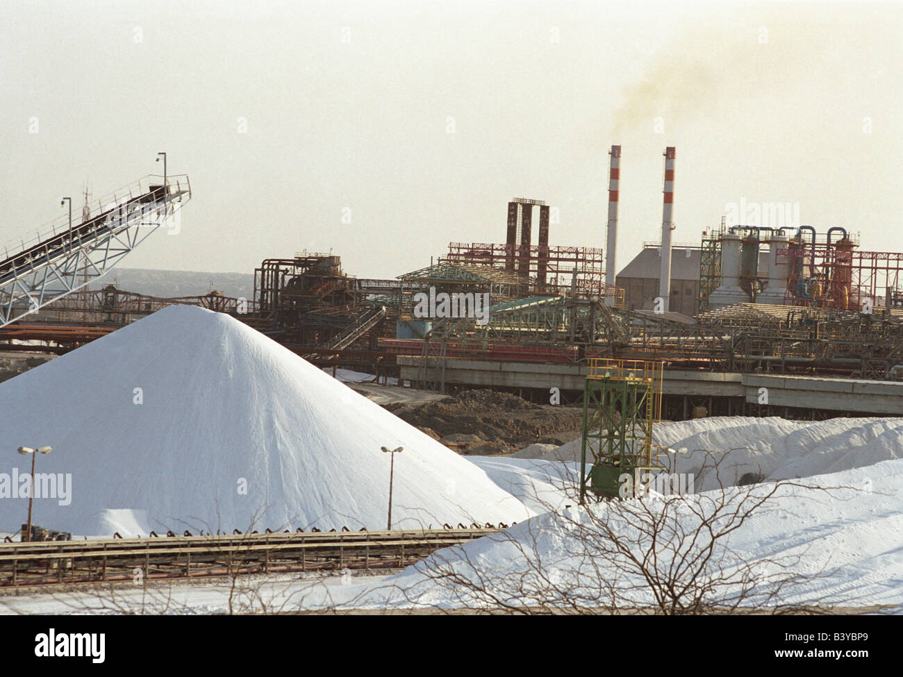 Production of potash and other minerals from the Dead Sea, in the Dead ...