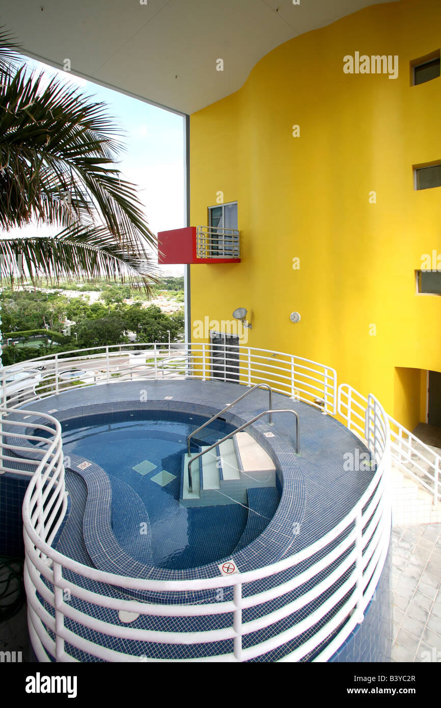 USA, Florida, Miami. The Atlantis Condominium, designed by ...