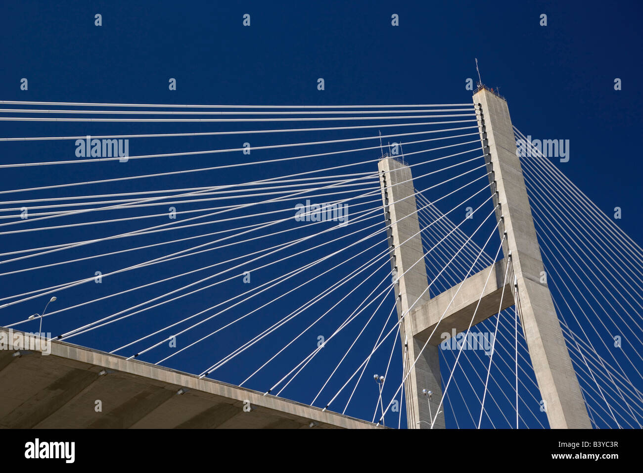 Talmadge Bridge, Savannah, Georgia Stock Photo - Alamy