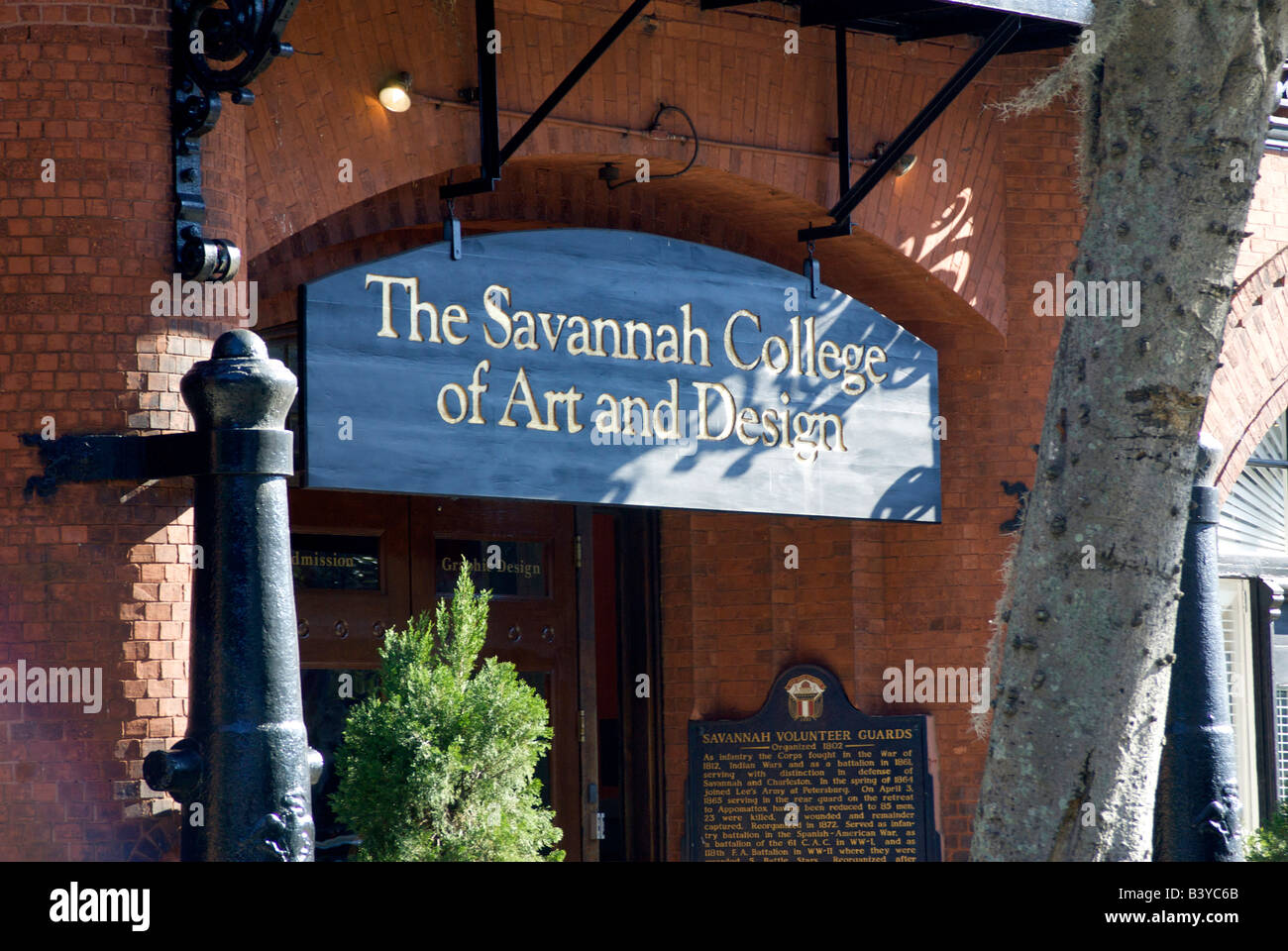 USA, Georgia, Savannah, historic district, SCAD, Savannah College of ...