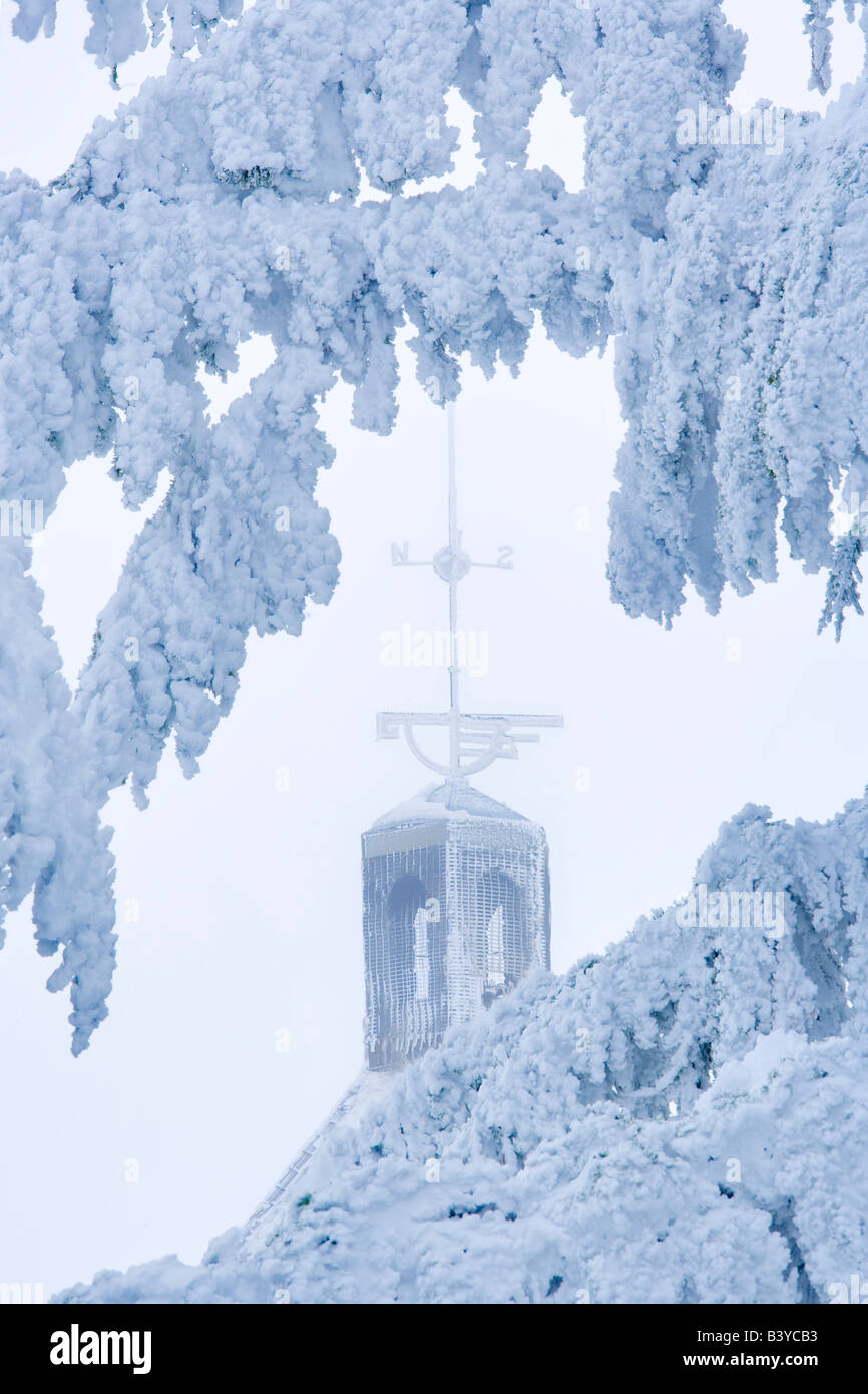 Frozen wind vane attop timberline hi-res stock photography and images ...