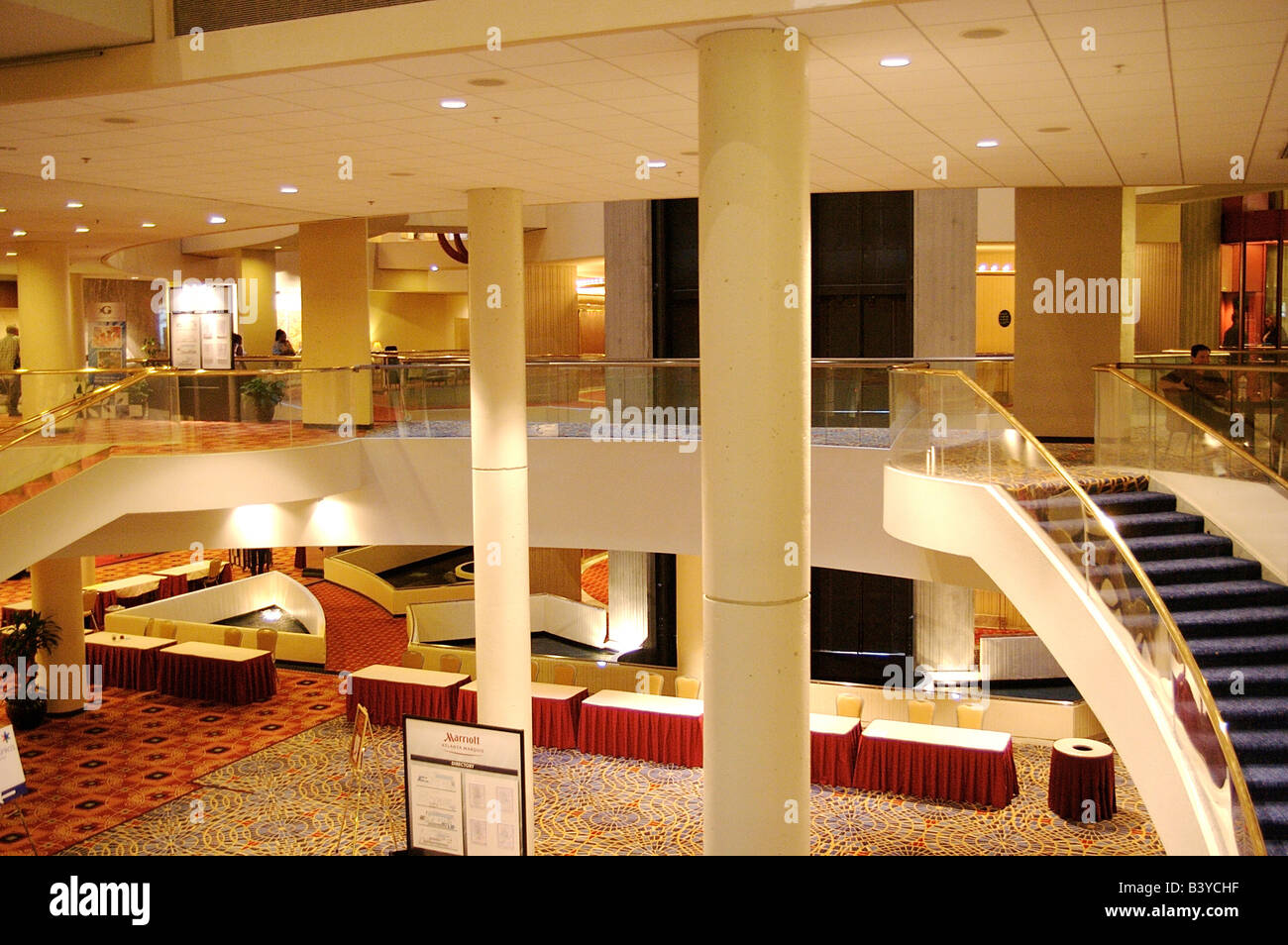 Hotel marriott marquis atlanta hi-res stock photography and images - Alamy