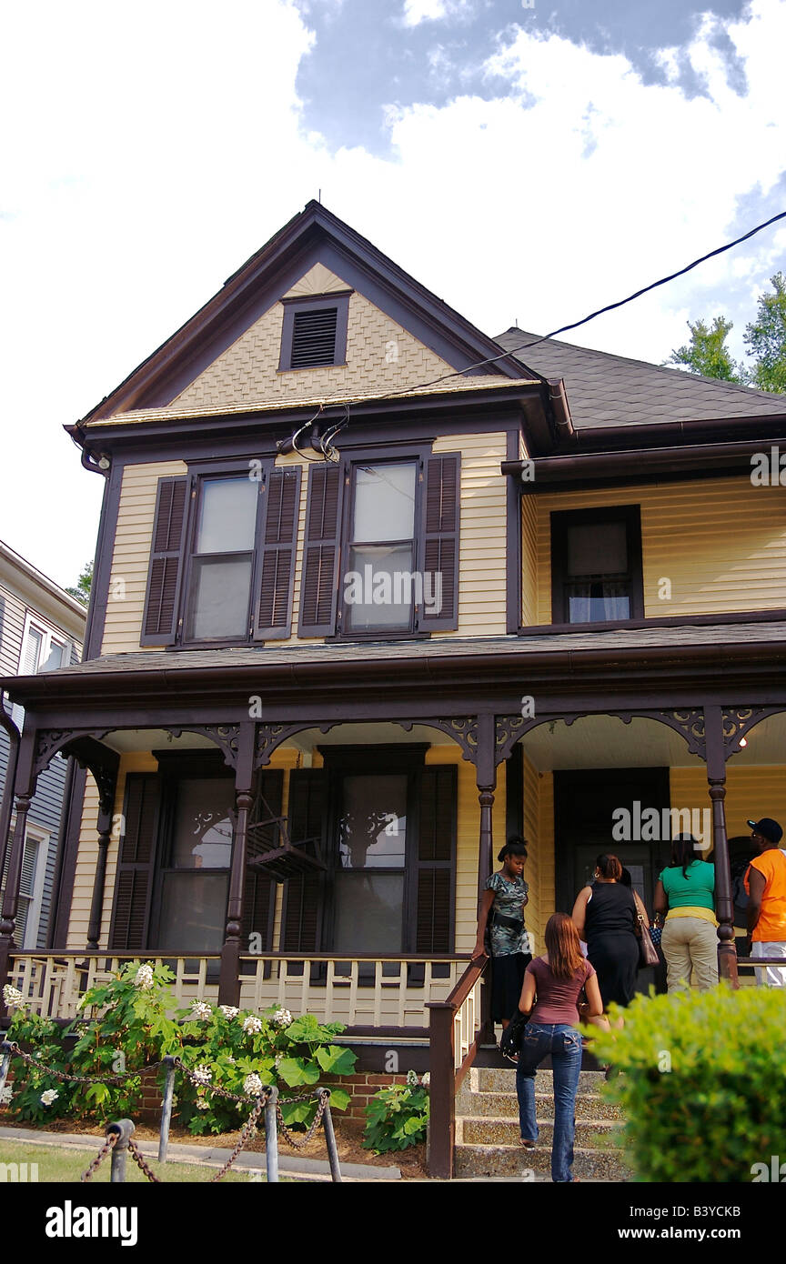 Martin luther king, jr atlanta house hi-res stock photography and ...