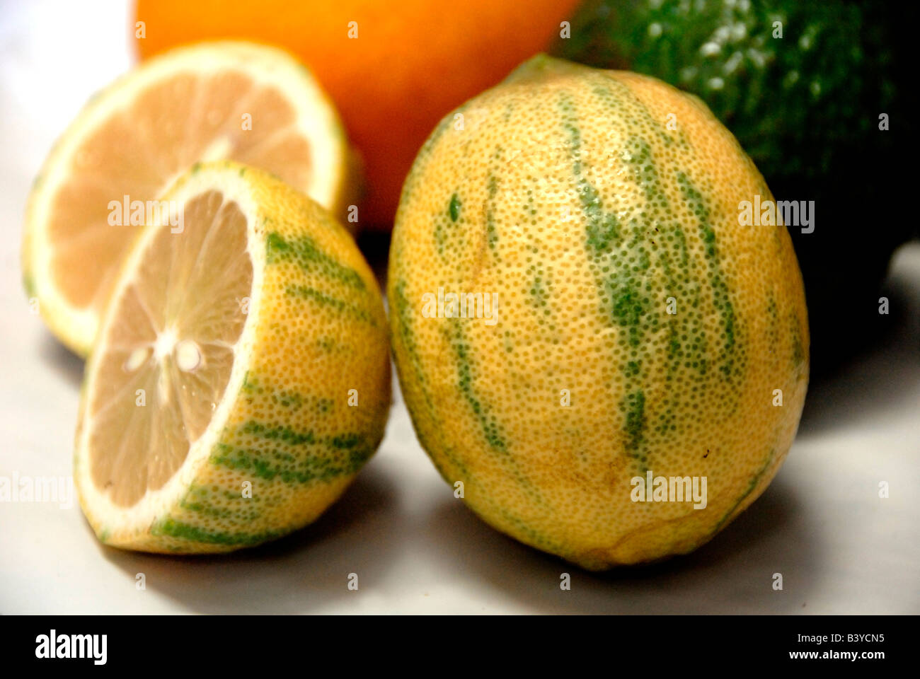 USA, Hawaii, Big Island, Hilo. OK Farms. Locally grown produce ...