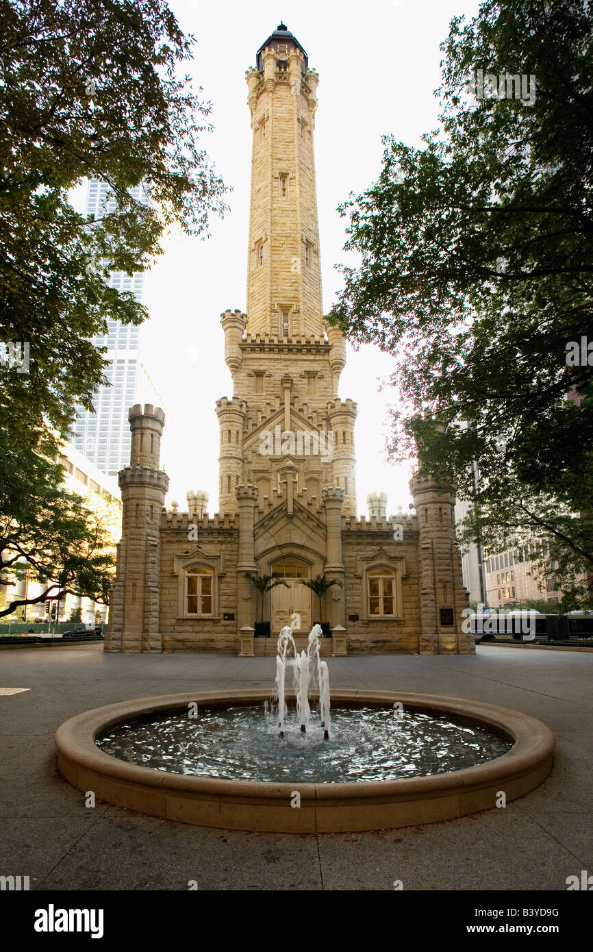Chicago water tower pumping station hi-res stock photography and images ...