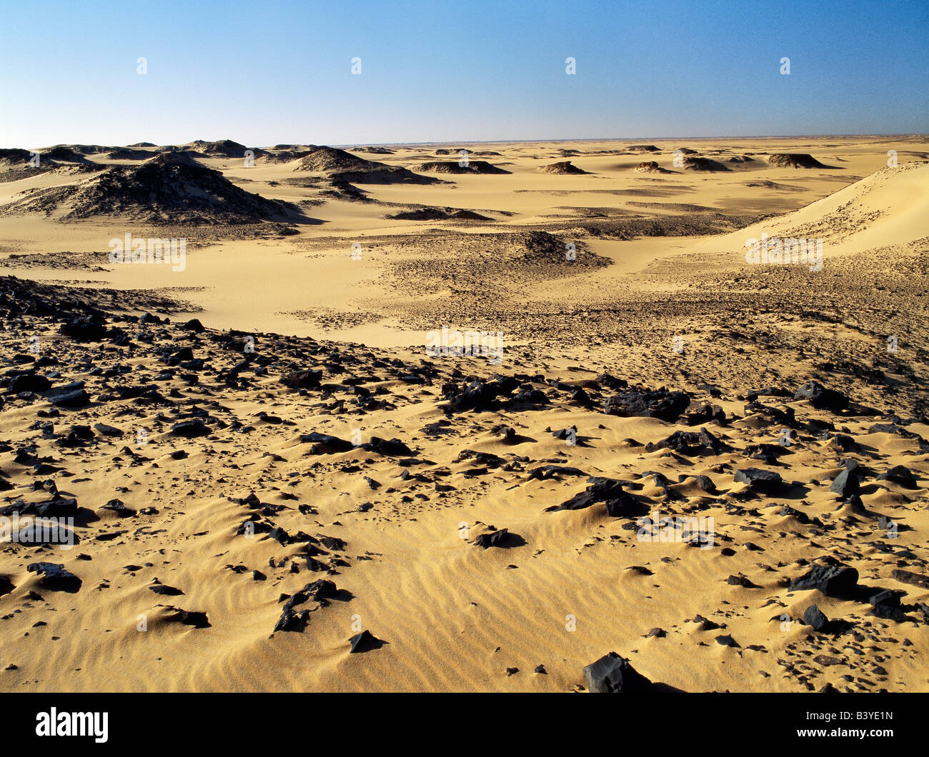 nubian desert map location