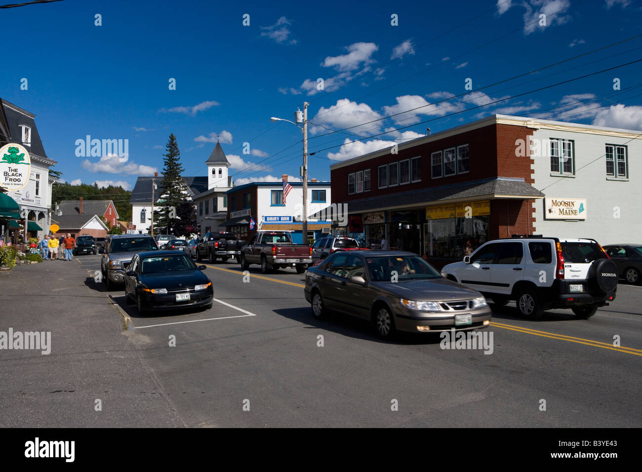 Downtown greenville maine usa hi-res stock photography and images - Alamy