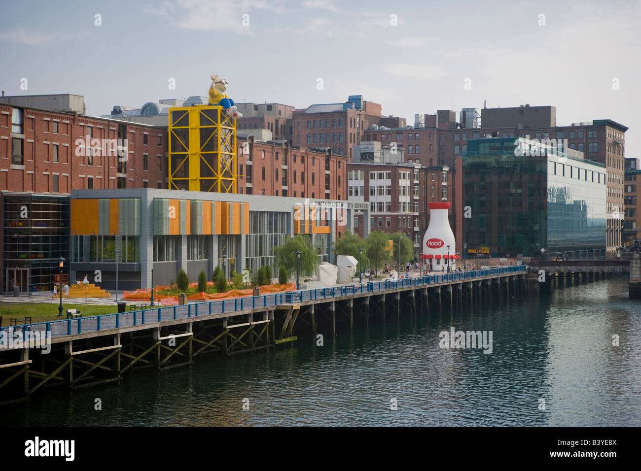 The Boston Childerens Museum along Four Point Channel, Boston ...