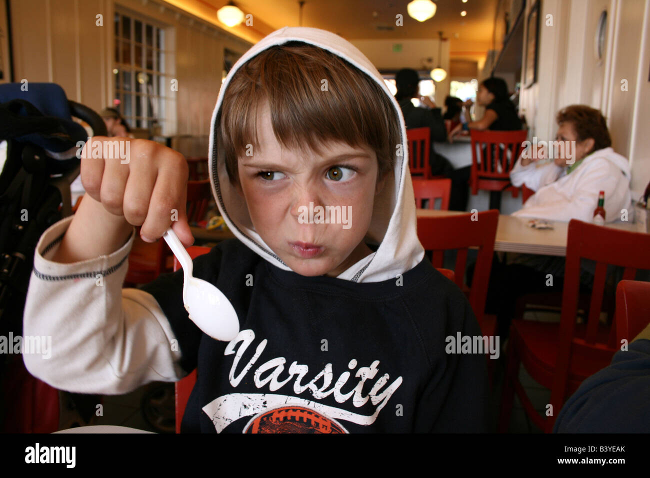 Spicy food dislike hi-res stock photography and images - Alamy