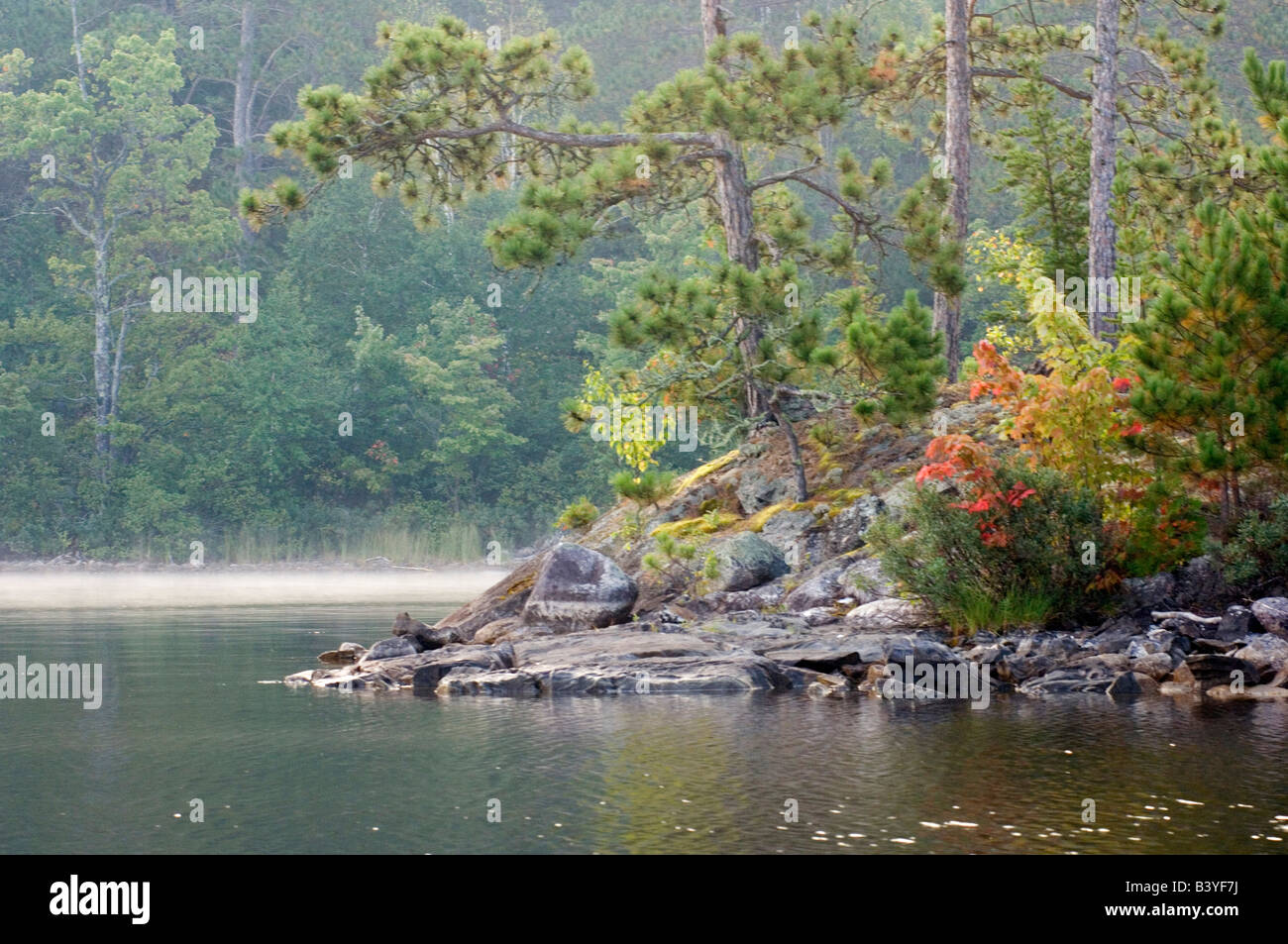 USA, Minnesota, Ely, Fall Colors, Burntside Lake Stock Photo - Alamy