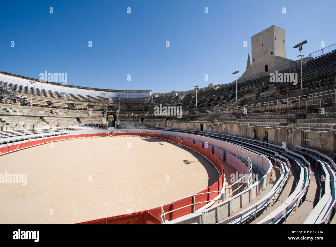 Roman Amphitheatre in Arles,France Stock Photo - Alamy