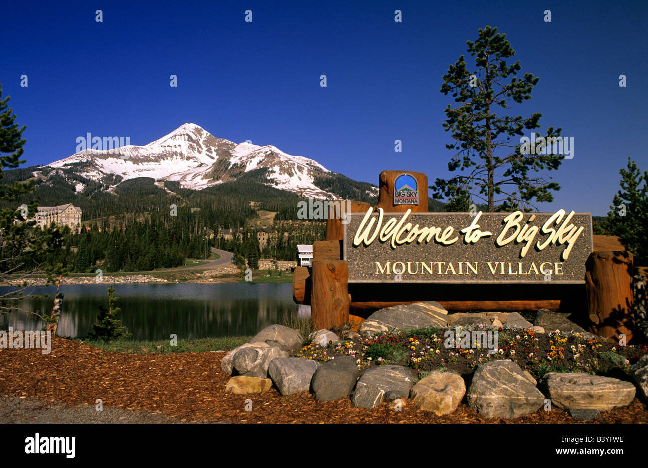 Big sky resort hi-res stock photography and images - Alamy