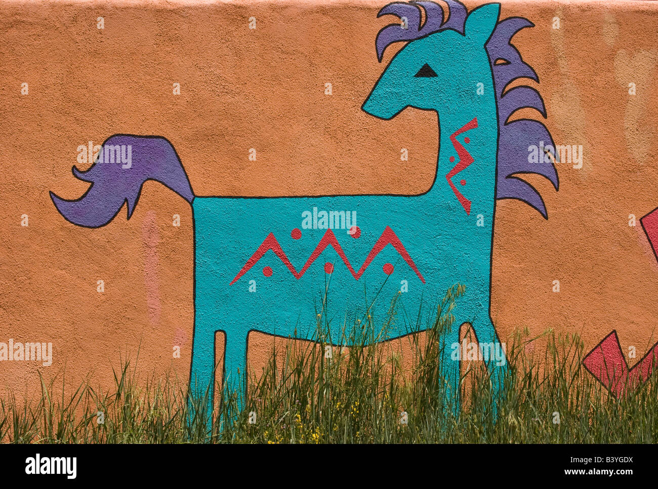 Mural santa fe new mexico High Resolution Stock Photography and Images ...