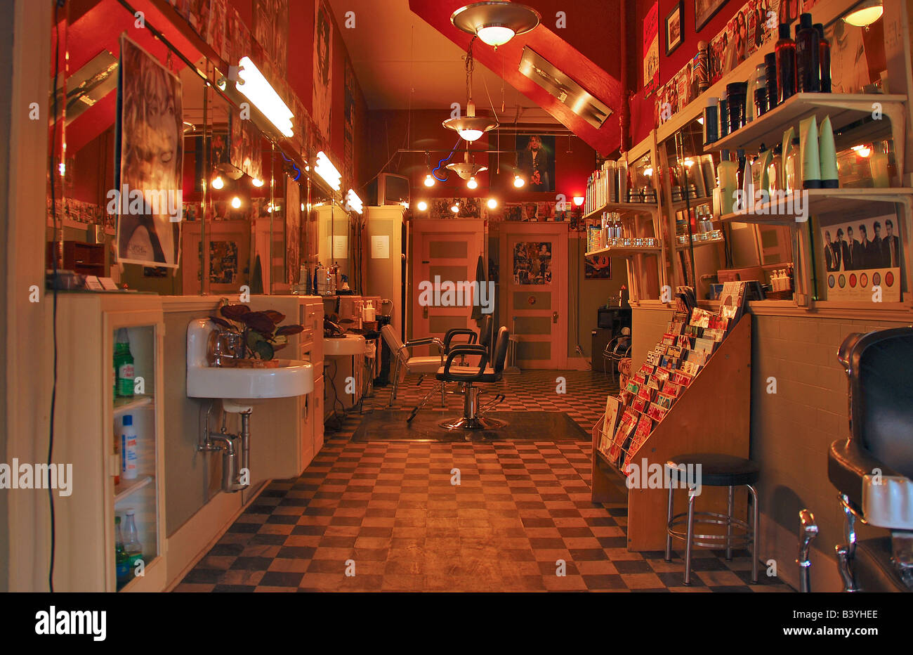 Portland barber shop hi-res stock photography and images - Alamy