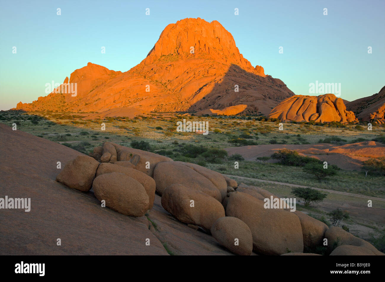Spitzkoppe, a 600m high 'inselberg' or island mountain in southern ...