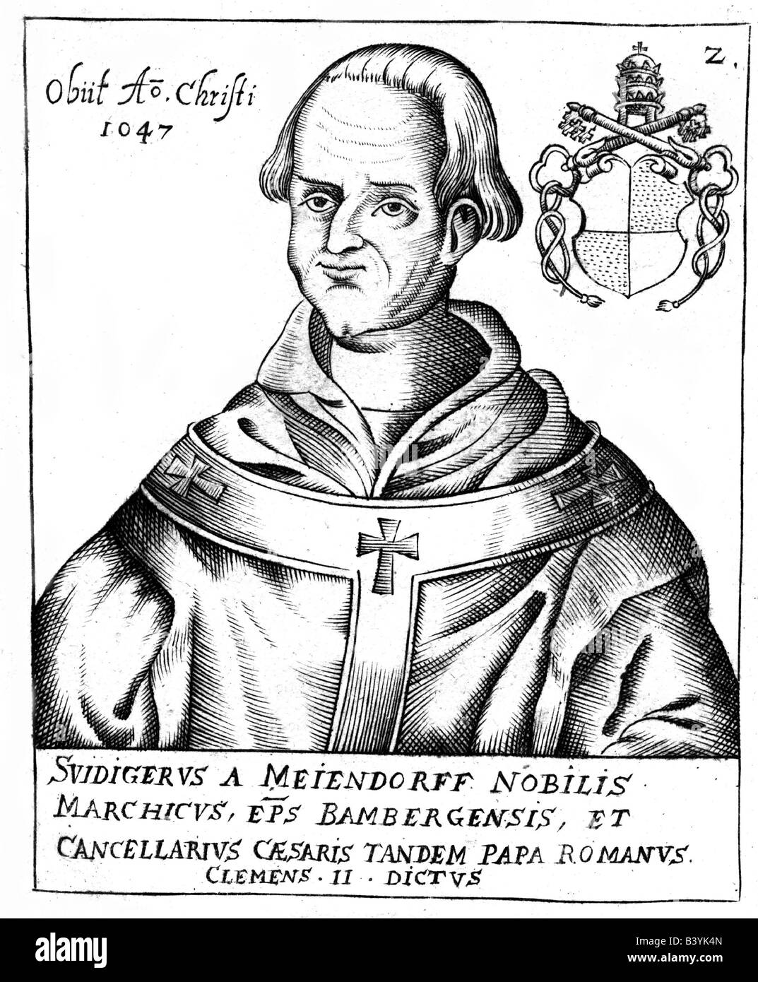 Clement II (Suidger of Morsleben), + 9.10.1047, Pope 24.12.1046 - 9.10. ...