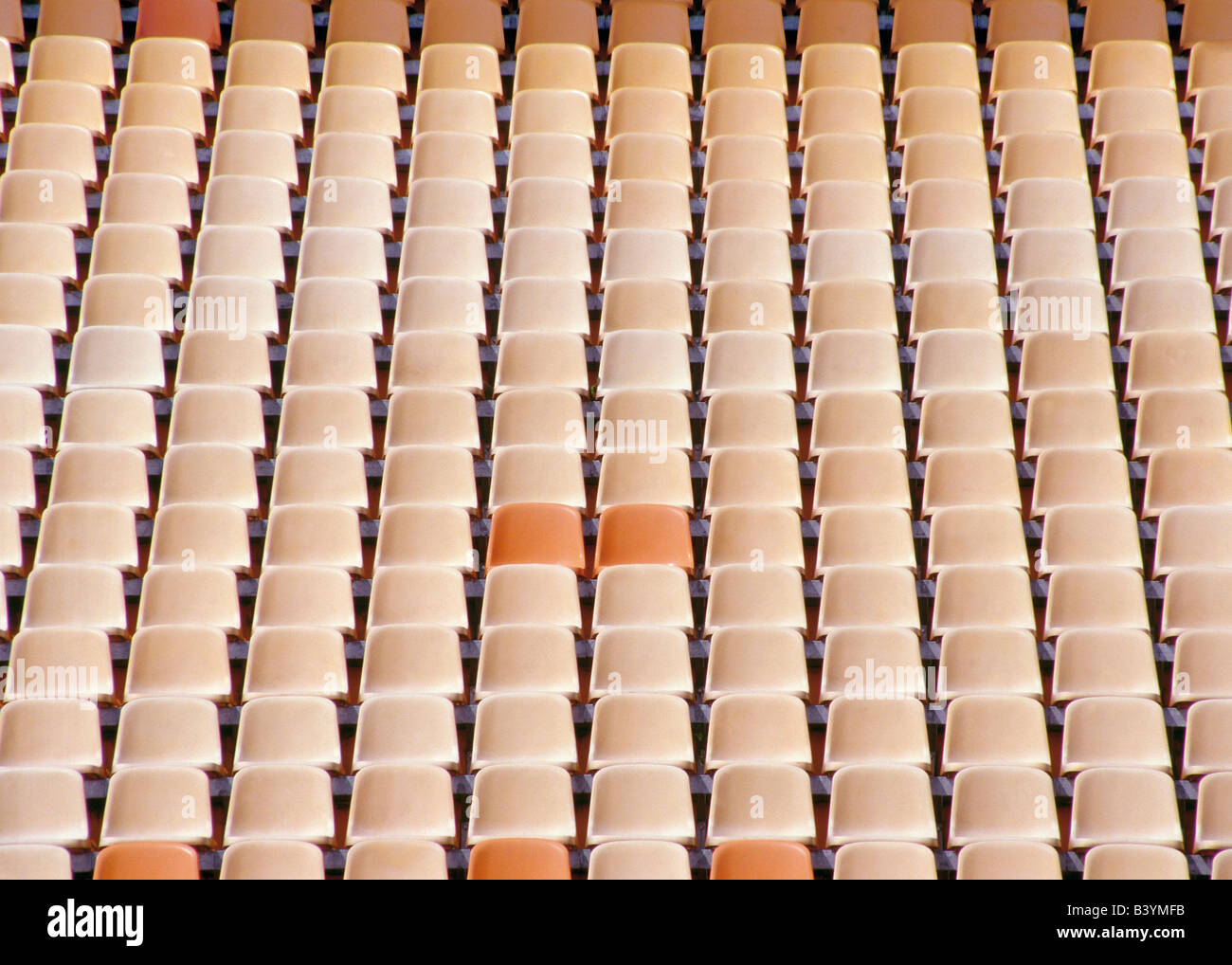 Empty grand stand Stock Photo - Alamy