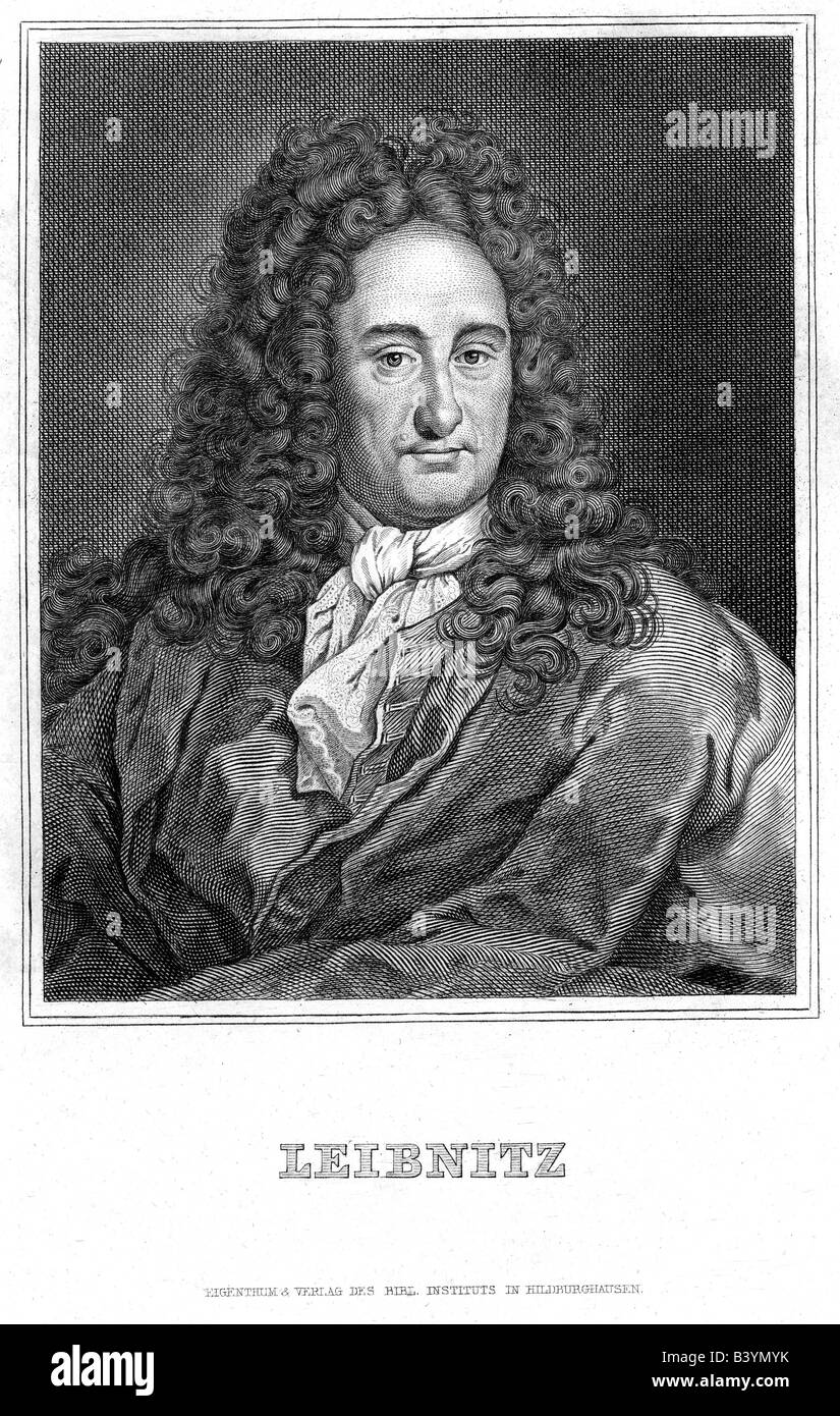 Wilhelm leibniz Black and White Stock Photos & Images - Alamy