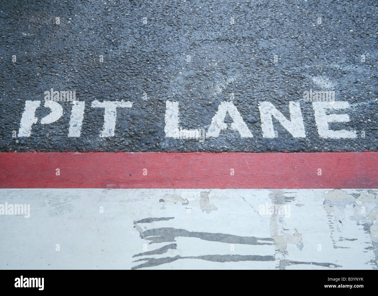 Pit lane marking hi-res stock photography and images - Alamy