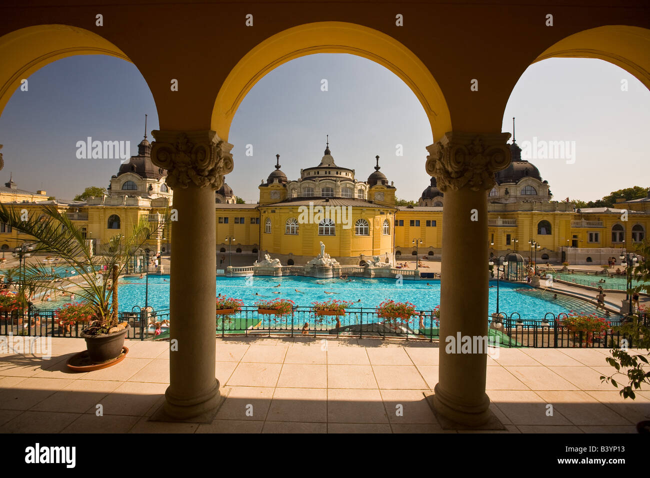 Szechenyi spa architecture hi-res stock photography and images - Alamy