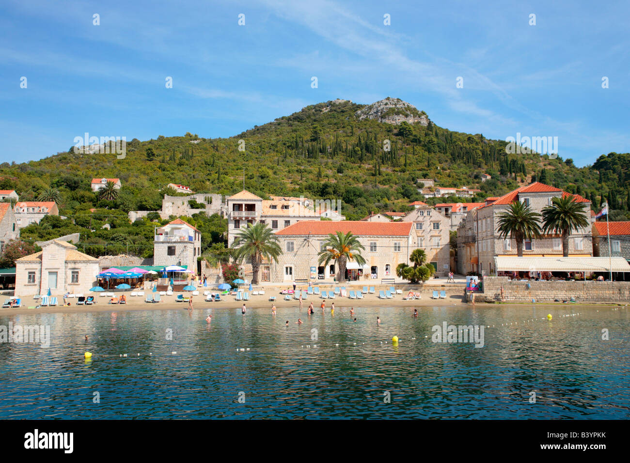 Lopud croatia beach hi-res stock photography and images - Alamy